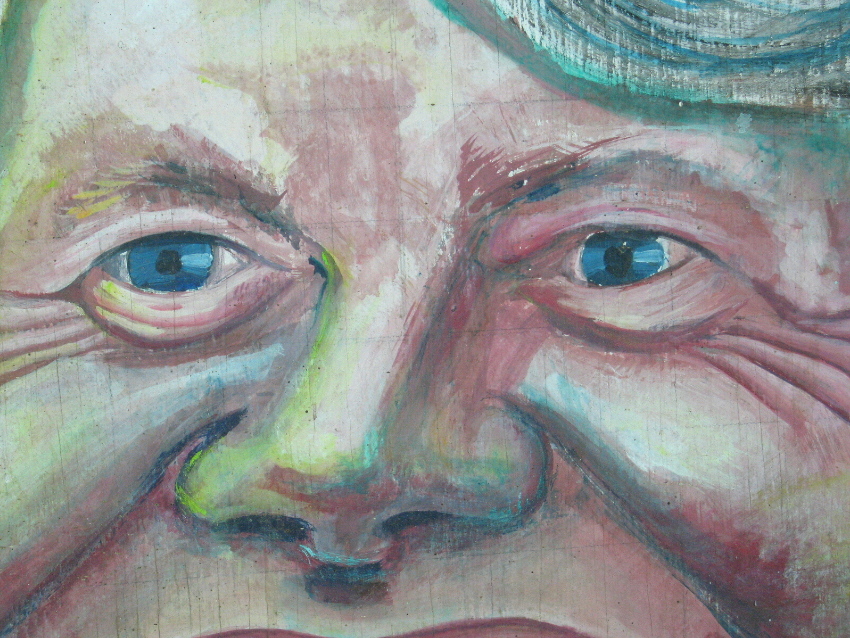 Jimmy Carter Folk Art Painting