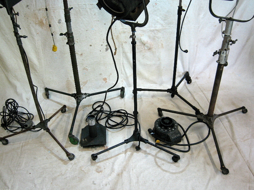 Vintage Movie Studio Lights